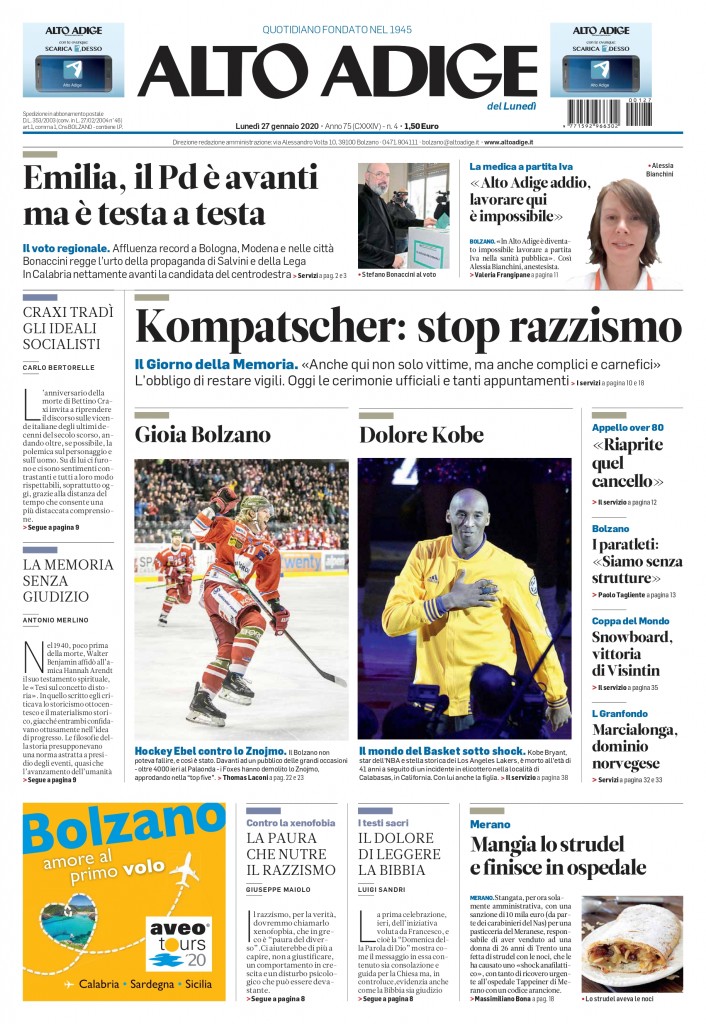 AA 27.01.2020 - Radio NBC Rete Regione