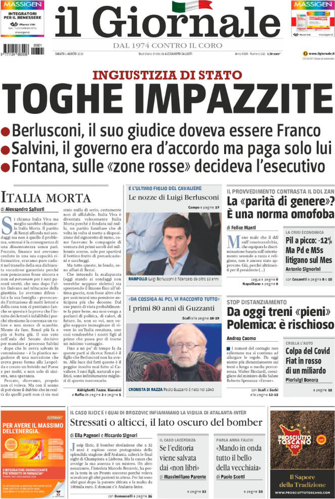 GIORNALE 01.08.2020 - Radio NBC Rete Regione