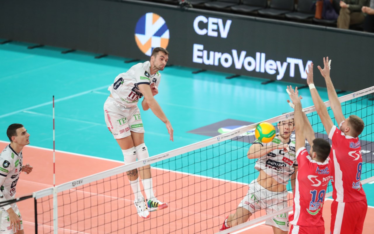 VOLLEY, CHAMPION'S LEAGUE. L'ITAS BATTE IL NOVI SAD 3-0 - Radio NBC ...